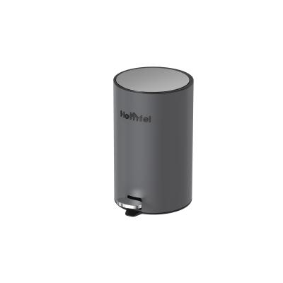 China Rolling Cover Type Jobs Pedal Bin Soft Close Stainless Steel Waste Bin for Bathroom and Kitchen for sale