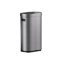 China Touchless Waste Bin for Automatic Trash Can 80L Stainless Steel Smart Sensor Trash Bin Living Room for sale