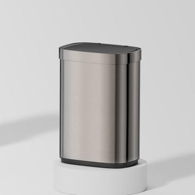 China Stainless Steel 65L Touchless Smart Sensor Trash Can automatic trash can for kitchen living room for sale