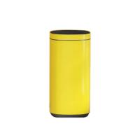 China STANDING Touch Button Bin 30L/40L/50L Stainless Steel Office Trash Can Button Open OEM for Office Structure STANDING for sale