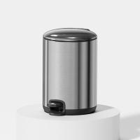 China Pedal Stainless Steel Trash Can 3L 5L 12L 20L 30L for Home Bathroom Kitchen for sale