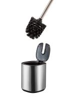 China Fashion Steel Toilet Cleaning Brush And Holder With Contemporary Design for sale