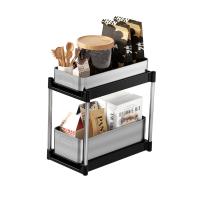China Standing Storage Rack for Kitchen Stainless Steel 395*230*389mm Rectangular for sale
