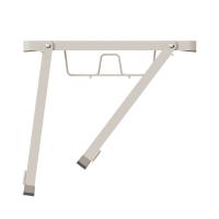 China 2-Tier Collapsible Dish Drying Rack - Foldable Stainless Steel Sink Organizer with Drain Board for sale