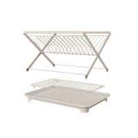 China ‌Foldable Dish Drainer Rack - Space Saving Collapsible Kitchen Organizer for Dishes & Utensils for sale