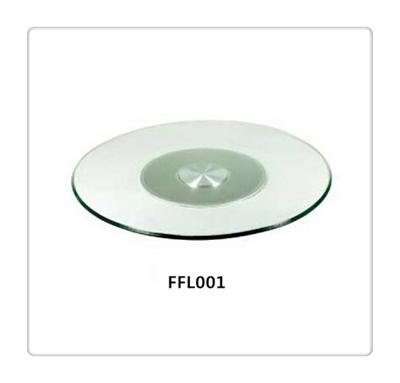 China China factory special produce tempered glass lazy susan for hotel or restaurant for sale