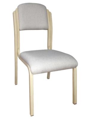 China Aluminium or Steel Hotel and Restaurant chairs used with high quality gray fabric for sale