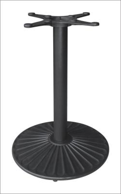 China YLX-026 Die-Casting Steel Round Table Base with Cross Top for Table use for sale