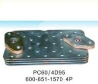 China PC60 4D95 600-651-1570 3P Excavator Oil Cooler Cooling System for sale