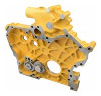 China 178-6539 34335-23010 Excavator Engine Oil Pump E320 Engine Gear House Cover for sale