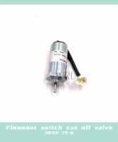 China OEM Automotive 12V Solenoid Fuel Shut Off Valve For Kobelco SK60-8 for sale