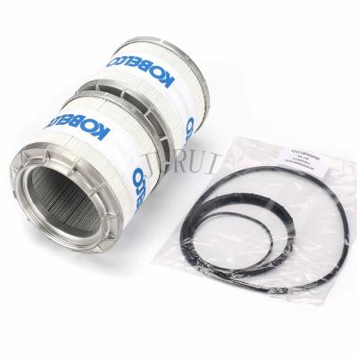 China SK200-8 Excavator Filter , YN52V01016R620 Hydraulic Oil Return Filter for sale