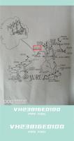 China Vh23816E0100 Vh23816E0080A Excavator Hoses Kobelco Spare Parts for sale
