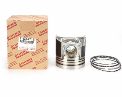 China VHS130BE0391 Piston+ Ring Assembly  FOR HINO ENGINE J05E J08E KOBELCO EXCAVATOR PARTS for sale