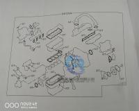 China Vhs040104193 S0401-04193 J05e J05e-Tb J05e-Ta Engine Gasket Kit Engine Overhaul Sk200-8 Sk210lc-8 Sk250-8 Excavator Part for sale