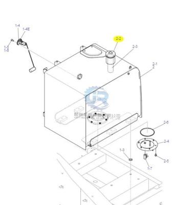 China OEM Yn20p01034p2 Fuel Tank Cover Sk330-8 Excavator Spare Parts for sale