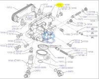 China VHS157012352 Sk200-8 Excavator Engine Parts Cylinder Head Assy for sale