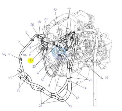 China YN20M01696F1 Excavator Engine Parts Pulley Assy For SK130-8 Sk200-8 Sk250-8 for sale