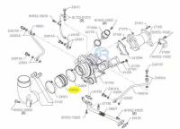 China VHSZ92033895 Turbo Air Hose SK350-10 Kobelco Excavator Parts for sale