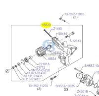 China YN20M01696F1 SK460-10 Pulley Assy Kobelco Excavator Aftermarket Parts for sale
