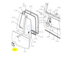China Kobelco SK330-8 Excavator Wear Parts YN51C01199F1 Door Lock Assy for sale