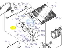 China SK350-8 Excavator Wear Parts YN20M00107S021 Air Conditioning Expansion Valve for sale