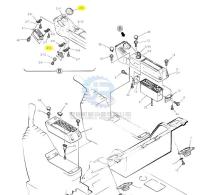China Kobelco Excavator Wear Parts SK200-6 SK230-6 Excavator Potentiometer for sale