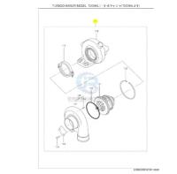 China 49189-02750 Engine Turbocharger SK130-8 Kobelco Parts VA4918902750 for sale