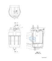 China Yn21p01157f1 Fuel Filter Element Assy For Kobelco Sk 250-10 Sk350-10 for sale