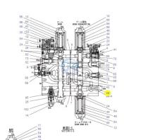 China Lc21v00015f1 Excavator Hydraulic Parts  Control Check Valve SK250-10 Sk350-10 for sale