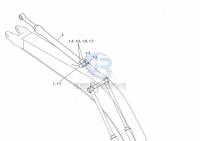 China YN01V00175F1 Excavator Hydraulic Parts Arm Cylinder For SK200-8 SK210LC-8 for sale