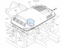 China LC21C00024F1 Guard Install Excavator Protection Parts For skSK330-8 SK350LC-8 for sale