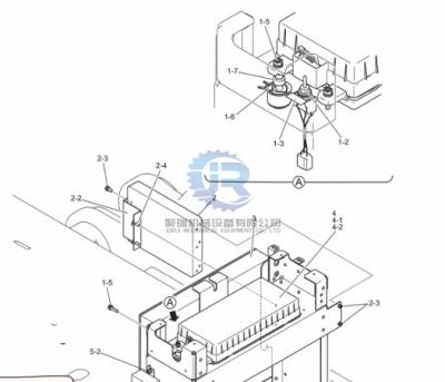 China SK330-8 SK350LC-8 Excavator Switch Electrical Parts YN50S00047P1 for sale