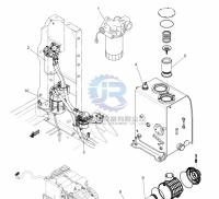 China VH23390E0050 Fuel Filter For SK200-10 SK210LC-10 SK260LC-10 SK350LC-10 for sale