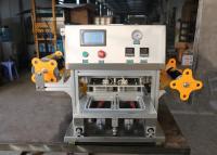 China Automatic Food Tray Sealing Machine Tray Sealer Electric Table Type for sale