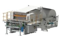 China Removable Non Woven Fabric Facial Cotton Tissue Machine Tissue Folding Machine for sale