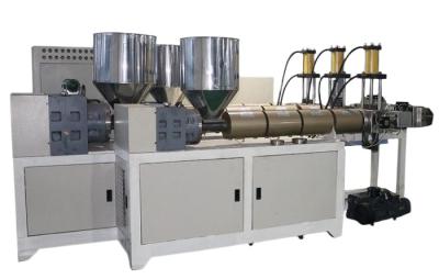 China Twin Screw Biodegradable Rice Wheat Straw Tableware Making Machine for sale
