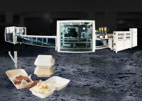 China Automatic Fast Food Burger Box Machine Forming High Speed for sale