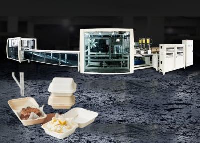 China Automatic Fast Food Burger Box Machine Forming High Speed for sale