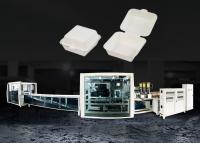 China Burger Lunch Food Box Forming Machine Hamburger Molding Equipment for sale