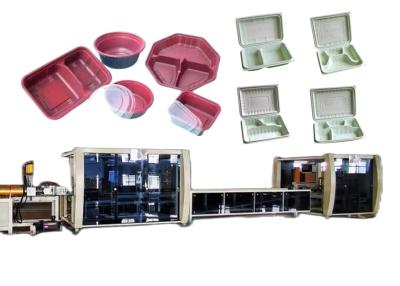 China Blister Take Away Lunch Food Box Making Machine Plastic for sale