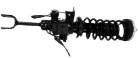 China Front Left Air Shock Absorber 37116863115 37116863147 for BMw 7-Series F011 F02 for sale