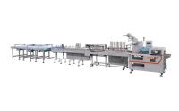 China Automatic Tray Loading and Packaging Line for sale