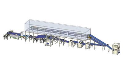 China Single Cold Storage Bread Production Line for sale