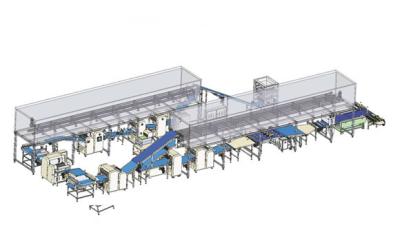 China Bread Pinching and Cutting Table Dual-Use Production Line for sale