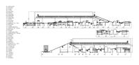China Bread Pinching and Cutting Table Dual-Use Production Line for sale