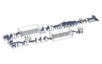 China Floor-Standing Bread Production Line with Cold Storage for sale