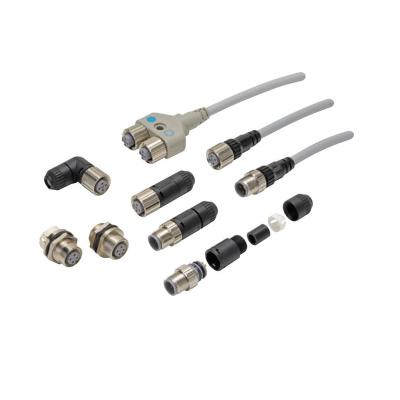China Industrial Grade XS2F-D421-D80-F I/O Cable Connector for Connections for sale