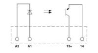 China 2966595 Miniature Solid-State Relay OPT-24DC/24DC/2 for Small-Scale Applications for sale
