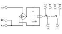 China EMG Relay Module 2940391 17-REL/KSR-24/21-21-LC for Industrial Automation Solutions for sale